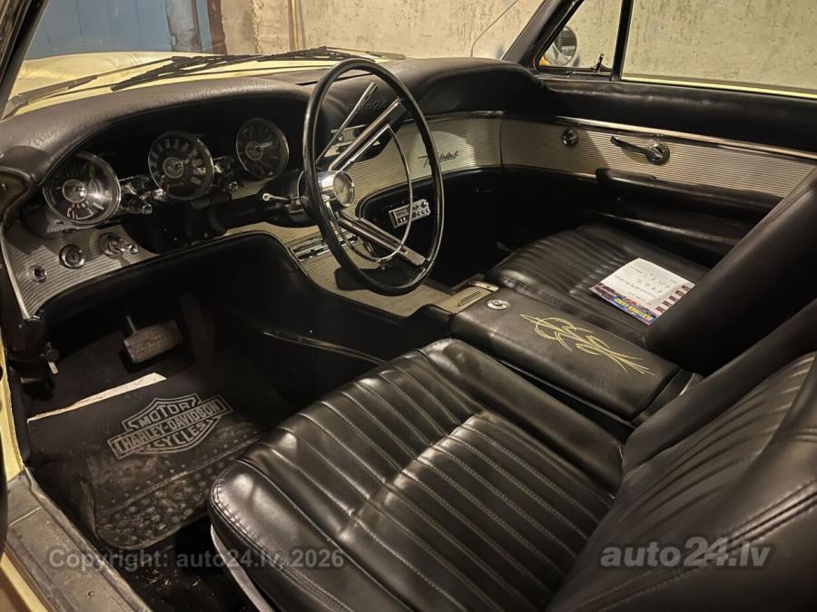 Dzeltens Ford Thunderbird 1962 Tallina, ar dzinēja tilpumu 6.40 L un nobraukumu 38 tūkst. km par 17000 €, foto 3 vietnē AUTOMOTO.COM.LV