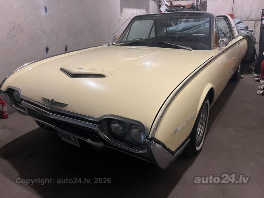 Dzeltens Ford Thunderbird 1962 Tallina, ar dzinēja tilpumu 6.40 L un nobraukumu 38 tūkst. km par 17000 €, foto 7 vietnē AUTOMOTO.COM.LV