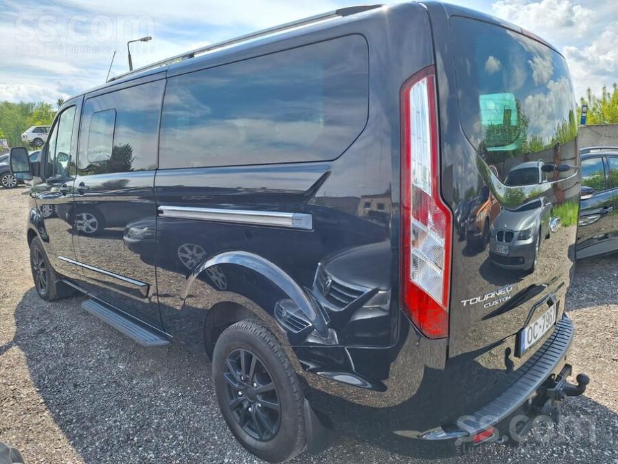 Black Ford Tourneo 2014 in Daugavpils, with an engine capacity of 2.20 L and mileage of 0 thousand km for 19500 €, photo 5 on AUTOMOTO.COM.LV
