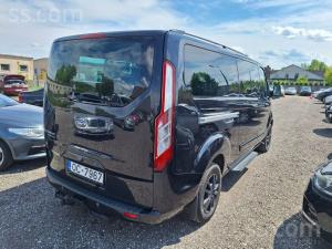 Black Ford Tourneo 2014 in Daugavpils, with an engine capacity of 2.20 L and mileage of 0 thousand km for 19500 €, photo 6 on AUTOMOTO.COM.LV