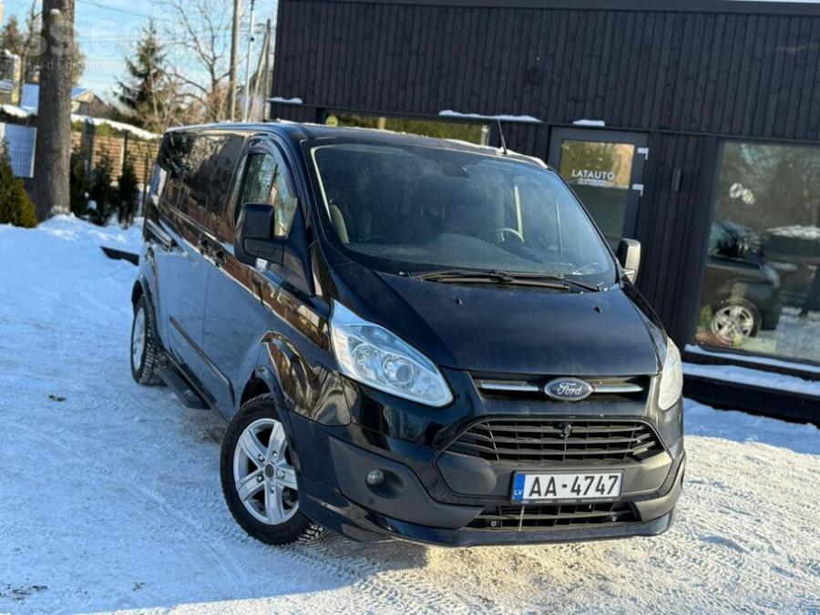 Melns Ford Tourneo 2015 Rīga, ar dzinēja tilpumu 2.20 L un nobraukumu 330 tūkst. km par 11900 €, foto 2 vietnē AUTOMOTO.COM.LV