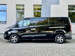 Black Ford Tourneo 2018 in Riga, with an engine capacity of 2.00 L and mileage of 166 thousand km for 19700 €, photo 5 on AUTOMOTO.COM.LV