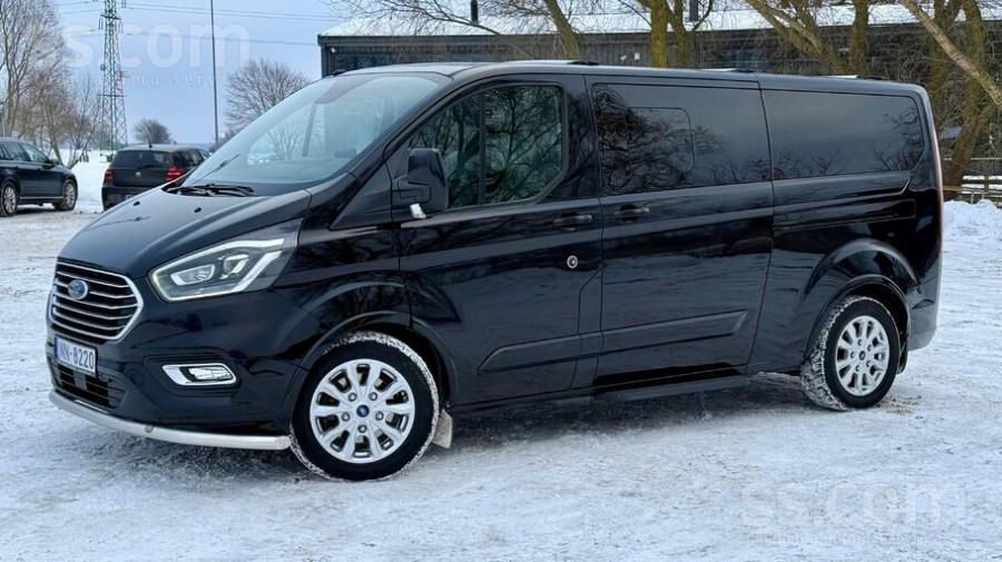 Melns Ford Tourneo 2019 Liepāja, ar dzinēja tilpumu 2.00 L un nobraukumu 315 tūkst. km par 18500 €, foto 3 vietnē AUTOMOTO.COM.LV