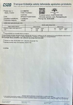 Melns Ford Tourneo 2022 Saldus, ar dzinēja tilpumu 2.00 L un nobraukumu 148 tūkst. km par 32000 €, foto 22 vietnē AUTOMOTO.COM.LV