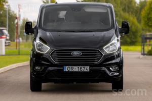 Black Ford Tourneo 2022 in Jelgava, with an engine capacity of 2.00 L and mileage of 0 thousand km for 22950 €, photo 3 on AUTOMOTO.COM.LV
