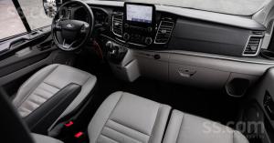 Black Ford Tourneo 2022 in Jelgava, with an engine capacity of 2.00 L and mileage of 0 thousand km for 22950 €, photo 11 on AUTOMOTO.COM.LV