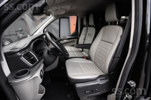 Black Ford Tourneo 2022 in Jelgava, with an engine capacity of 2.00 L and mileage of 0 thousand km for 22950 €, photo 15 on AUTOMOTO.COM.LV