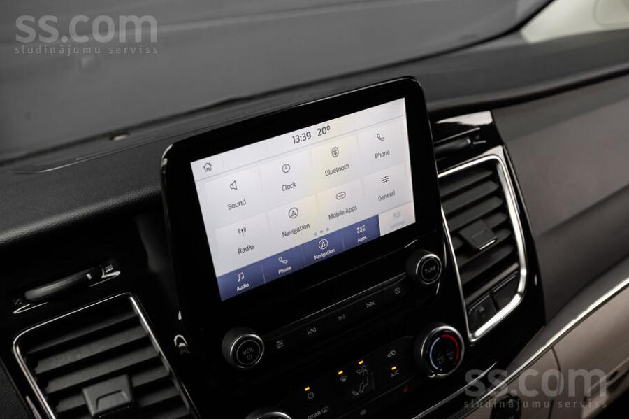 Black Ford Tourneo 2022 in Jelgava, with an engine capacity of 2.00 L and mileage of 0 thousand km for 22950 €, photo 25 on AUTOMOTO.COM.LV