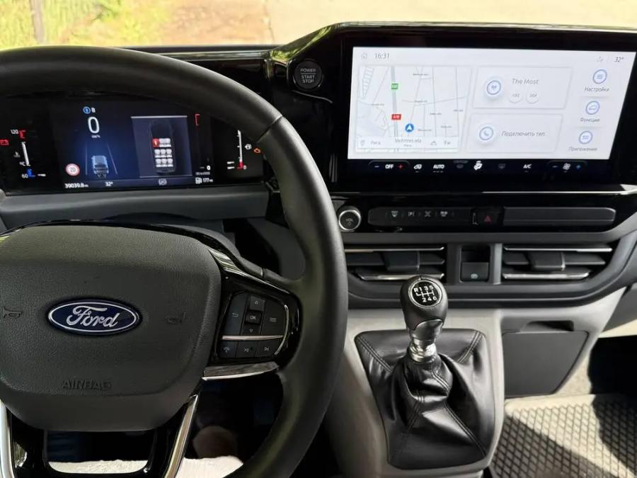 Black Ford Tourneo 2024 in Riga, with an engine capacity of 2.00 L and mileage of 39 thousand km for 38000 €, photo 7 on AUTOMOTO.COM.LV