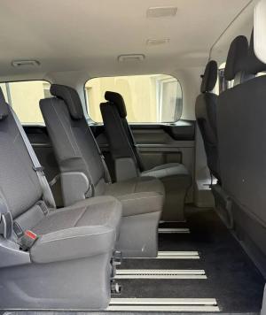 Black Ford Tourneo 2024 in Riga, with an engine capacity of 2.00 L and mileage of 39 thousand km for 38000 €, photo 13 on AUTOMOTO.COM.LV