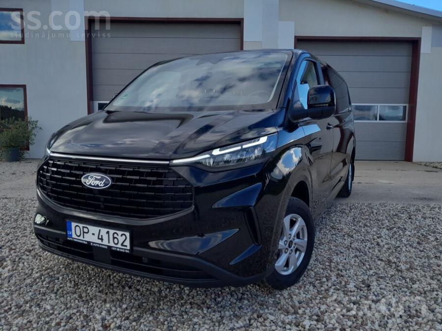 Black Ford Tourneo 2025 in Liepaja, with an engine capacity of 2.00 L and mileage of 56 thousand km for 33880 €, photo 1 on AUTOMOTO.COM.LV