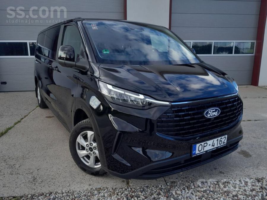 Black Ford Tourneo 2025 in Liepaja, with an engine capacity of 2.00 L and mileage of 56 thousand km for 33880 €, photo 3 on AUTOMOTO.COM.LV
