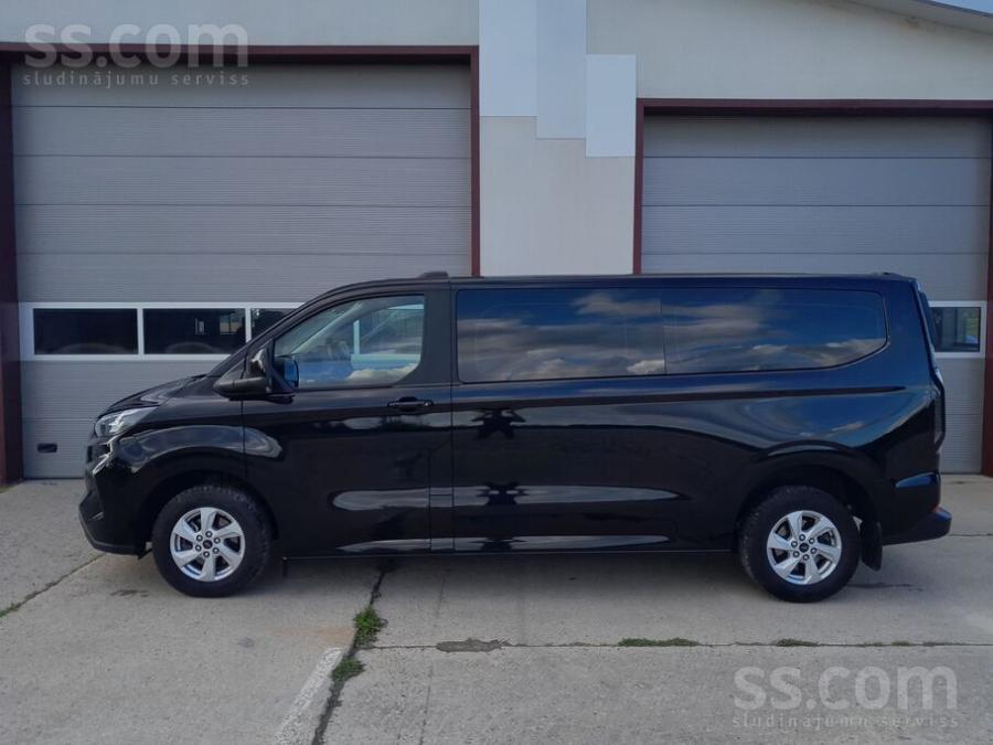 Black Ford Tourneo 2025 in Liepaja, with an engine capacity of 2.00 L and mileage of 56 thousand km for 33880 €, photo 8 on AUTOMOTO.COM.LV