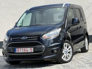 Black Ford Tourneo 2015 in Riga, with an engine capacity of 1.60 L and mileage of 224 thousand km for 6450 €, photo  on AUTOMOTO.COM.LV