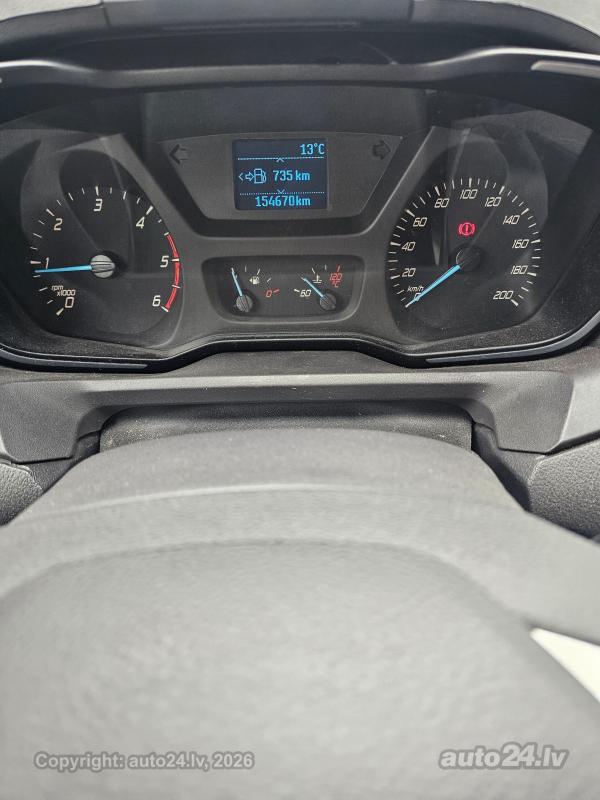 Black Ford Tourneo 2016 in Tallinn, with an engine capacity of 2.00 L and mileage of 154 thousand km for 24000 €, photo 9 on AUTOMOTO.COM.LV