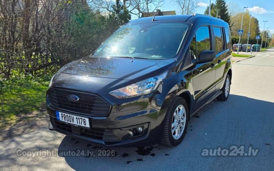 Black Ford Tourneo 2020 in Tallinn, with an engine capacity of 1.50 L and mileage of 192 thousand km for 14900 €, photo 1 on AUTOMOTO.COM.LV