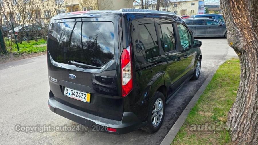Black Ford Tourneo 2020 in Tallinn, with an engine capacity of 1.50 L and mileage of 192 thousand km for 14900 €, photo 4 on AUTOMOTO.COM.LV
