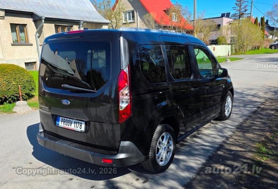 Black Ford Tourneo 2020 in Tallinn, with an engine capacity of 1.50 L and mileage of 192 thousand km for 14900 €, photo 6 on AUTOMOTO.COM.LV