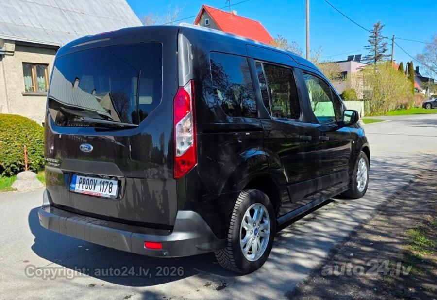 Black Ford Tourneo 2020 in Tallinn, with an engine capacity of 1.50 L and mileage of 192 thousand km for 14900 €, photo 8 on AUTOMOTO.COM.LV
