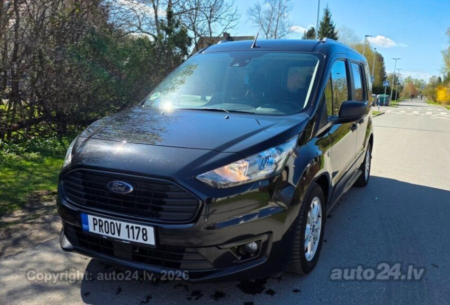 Black Ford Tourneo 2020 in Tallinn, with an engine capacity of 1.50 L and mileage of 192 thousand km for 14900 €, photo 13 on AUTOMOTO.COM.LV