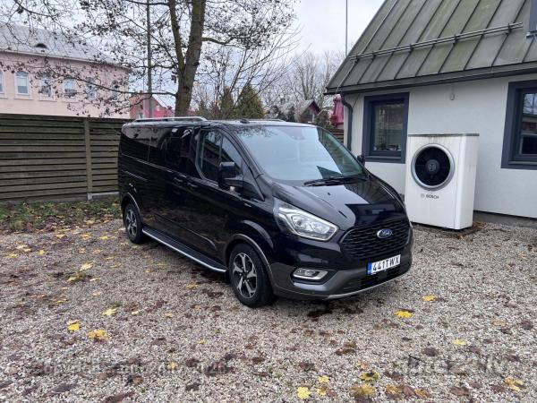 Black Ford Tourneo 2023 in Tallinn, with an engine capacity of 2.00 L and mileage of 87 thousand km for 37300 €, photo 1 on AUTOMOTO.COM.LV