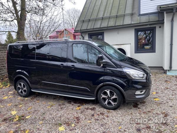 Black Ford Tourneo 2023 in Tallinn, with an engine capacity of 2.00 L and mileage of 87 thousand km for 37300 €, photo 3 on AUTOMOTO.COM.LV