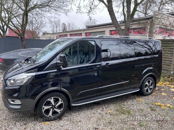 Black Ford Tourneo 2023 in Tallinn, with an engine capacity of 2.00 L and mileage of 87 thousand km for 37300 €, photo 4 on AUTOMOTO.COM.LV