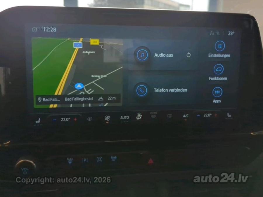 Black Ford Tourneo 2024 in Tallinn, with an engine capacity of 2.00 L and mileage of 116 thousand km for 44990 €, photo 7 on AUTOMOTO.COM.LV