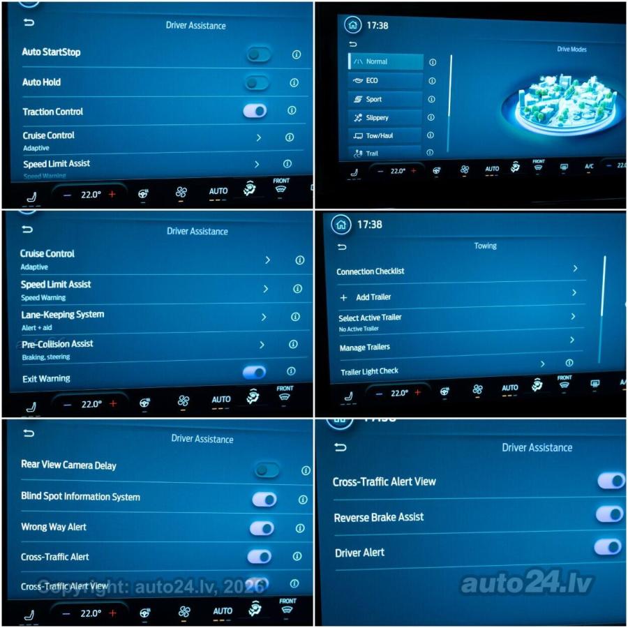 Melns Ford Tourneo 2026 Tallina, ar dzinēja tilpumu 2.00 L un nobraukumu 10 tūkst. km par 69990 €, foto 16 vietnē AUTOMOTO.COM.LV
