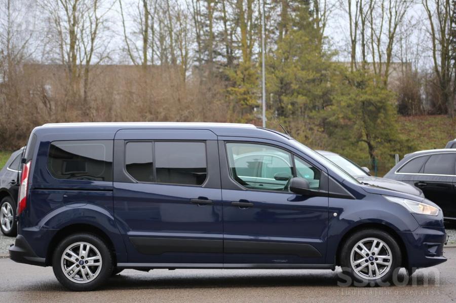 Blue Ford Tourneo 2019 in Tukums, with an engine capacity of 1.50 L and mileage of 205 thousand km for 9900 €, photo 5 on AUTOMOTO.COM.LV