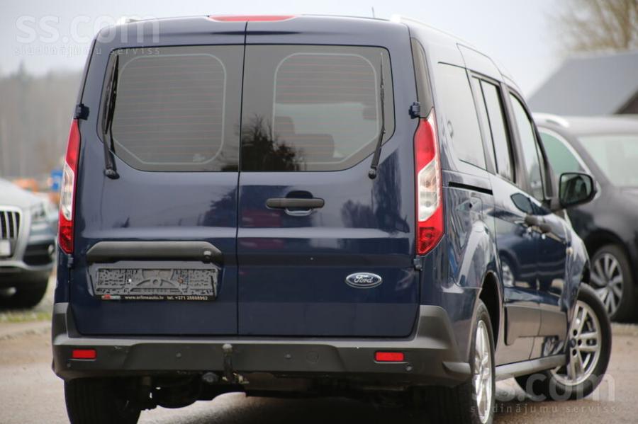 Blue Ford Tourneo 2019 in Tukums, with an engine capacity of 1.50 L and mileage of 205 thousand km for 9900 €, photo 16 on AUTOMOTO.COM.LV
