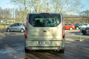 Brown Ford Tourneo 2014 in Liepaja, with an engine capacity of 2.20 L and mileage of 194 thousand km for 14350 €, photo 4 on AUTOMOTO.COM.LV