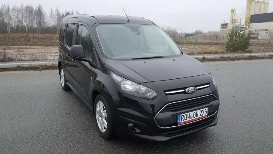 Melns Ford tourneo-connect 2015 Klaipėda, ar dzinēja tilpumu 1.60 L un nobraukumu 239 tūkst. km par 5990 €, foto 15 vietnē AUTOMOTO.COM.LV
