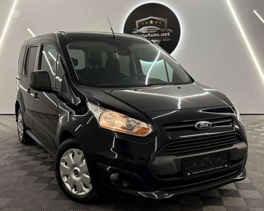 Black Ford tourneo-connect 2015 in Marijampole, with an engine capacity of 1.56 L and mileage of 254 thousand km for 6999 €, photo 1 on AUTOMOTO.COM.LV