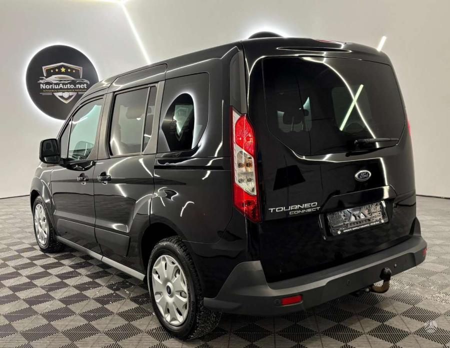 Black Ford tourneo-connect 2015 in Marijampole, with an engine capacity of 1.56 L and mileage of 254 thousand km for 6999 €, photo 22 on AUTOMOTO.COM.LV