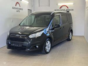 Black Ford tourneo-connect 2016 in Marijampole, with an engine capacity of 1.50 L and mileage of 214 thousand km for 8750 €, photo  on AUTOMOTO.COM.LV