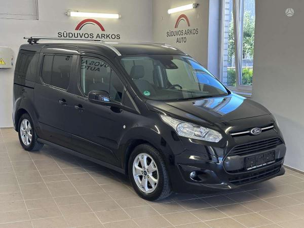 Black Ford tourneo-connect 2016 in Marijampole, with an engine capacity of 1.50 L and mileage of 214 thousand km for 8750 €, photo 2 on AUTOMOTO.COM.LV