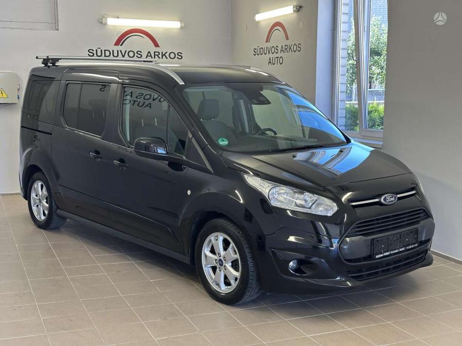 Black Ford tourneo-connect 2016 in Marijampole, with an engine capacity of 1.50 L and mileage of 214 thousand km for 8750 €, photo 3 on AUTOMOTO.COM.LV