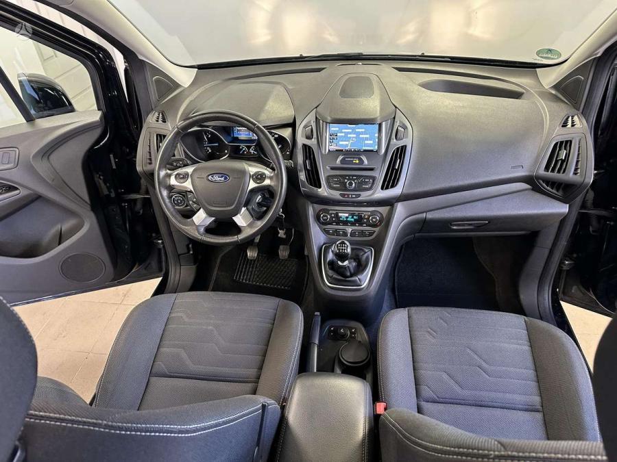 Black Ford tourneo-connect 2016 in Marijampole, with an engine capacity of 1.50 L and mileage of 214 thousand km for 8750 €, photo 17 on AUTOMOTO.COM.LV