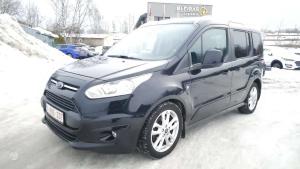 Black Ford tourneo-connect 2017 in Utena, with an engine capacity of 1.50 L and mileage of 152 thousand km for 8650 €, photo  on AUTOMOTO.COM.LV