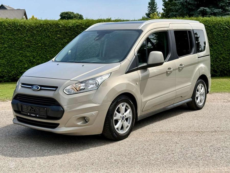 Brown Ford tourneo-connect 2016 in Ukmerge, with an engine capacity of 1.50 L and mileage of 285 thousand km for 6500 €, photo 1 on AUTOMOTO.COM.LV