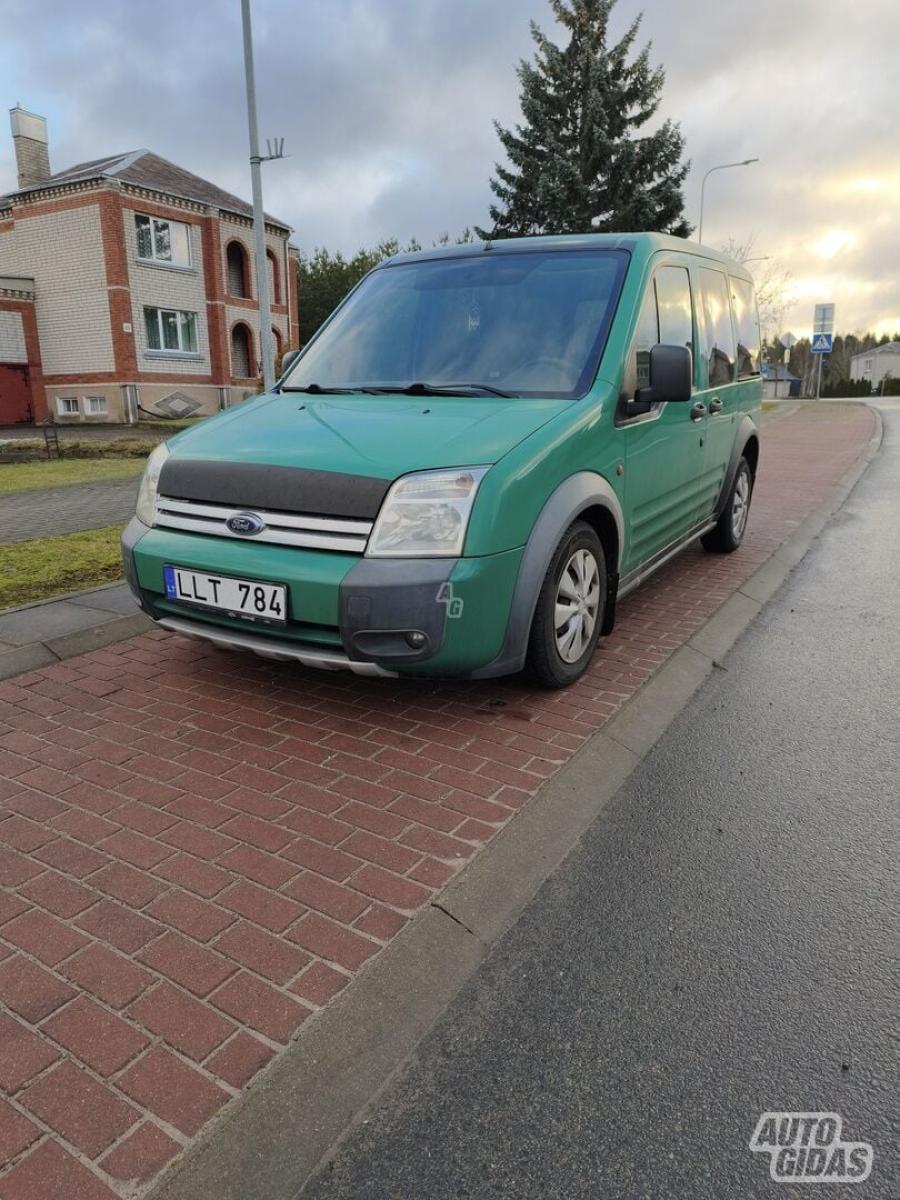 Green Ford tourneo-connect 2006 in Lazdijai, with an engine capacity of 1.80 L and mileage of 267 thousand km for 2500 €, photo 1 on AUTOMOTO.COM.LV