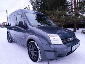 Pelēks Ford tourneo-connect 2008 Mažeikiai, ar dzinēja tilpumu 1.80 L un nobraukumu 231 tūkst. km par 3950 €, foto  vietnē AUTOMOTO.COM.LV