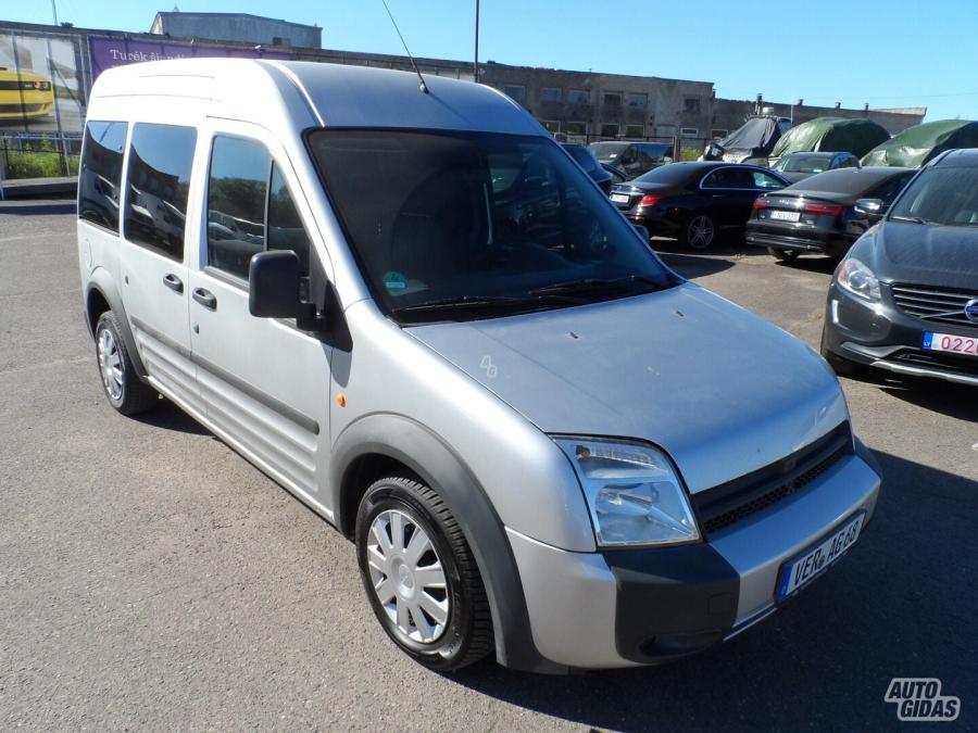 Pelēks Ford tourneo-connect 2008 Klaipėda, ar dzinēja tilpumu 1.70 L un nobraukumu 240 tūkst. km par 2990 €, foto 1 vietnē AUTOMOTO.COM.LV