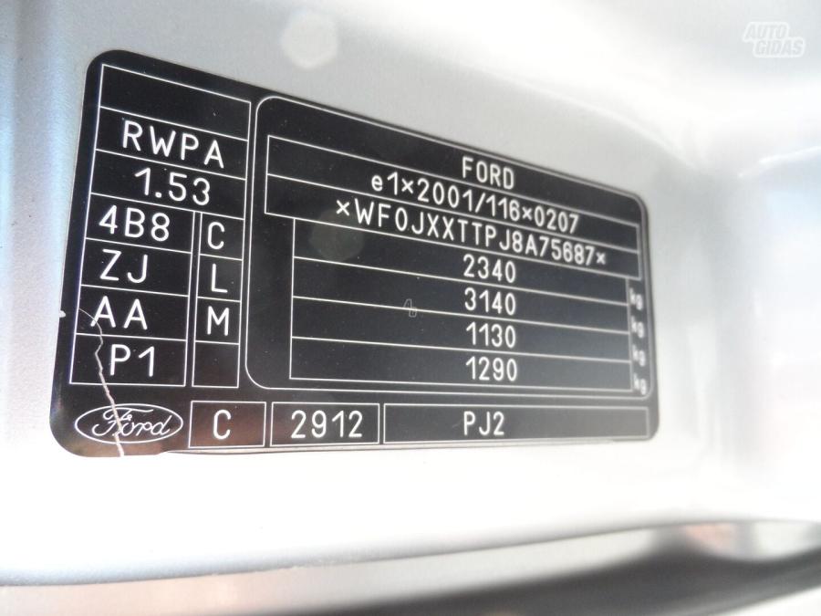 Pelēks Ford tourneo-connect 2008 Klaipėda, ar dzinēja tilpumu 1.70 L un nobraukumu 240 tūkst. km par 2990 €, foto 15 vietnē AUTOMOTO.COM.LV