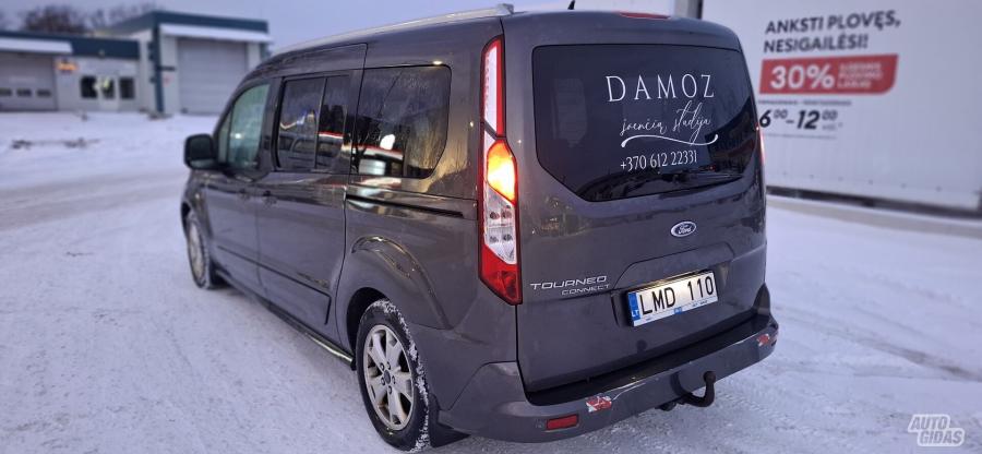 Grey Ford tourneo-connect 2014 in Klaipeda, with an engine capacity of 1.60 L and mileage of 217 thousand km for 7800 €, photo 3 on AUTOMOTO.COM.LV