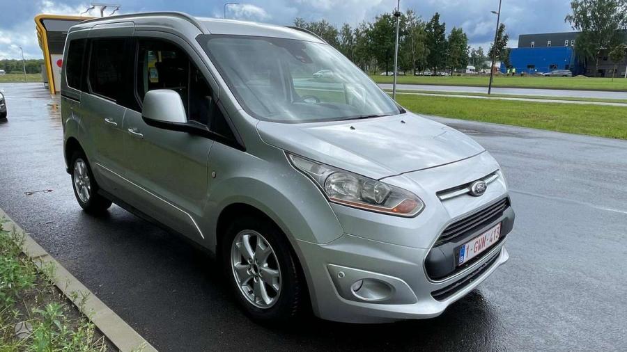 Pelēks Ford tourneo-connect 2014 Kauņa, ar dzinēja tilpumu 1.56 L un nobraukumu 265 tūkst. km par 6300 €, foto 1 vietnē AUTOMOTO.COM.LV