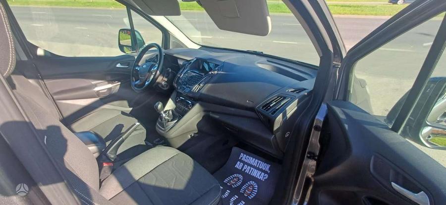 Pelēks Ford tourneo-connect 2016 Kauņa, ar dzinēja tilpumu 1.56 L un nobraukumu 285 tūkst. km par 6600 €, foto 7 vietnē AUTOMOTO.COM.LV