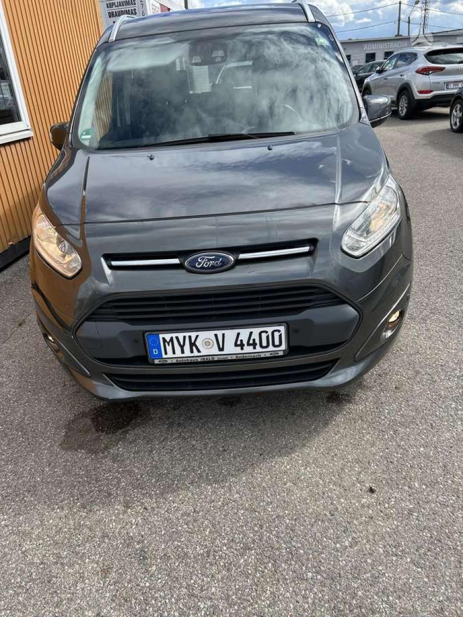 Pelēks Ford tourneo-connect 2017 Kauņa, ar dzinēja tilpumu 1.50 L un nobraukumu 242 tūkst. km par 7990 €, foto 1 vietnē AUTOMOTO.COM.LV