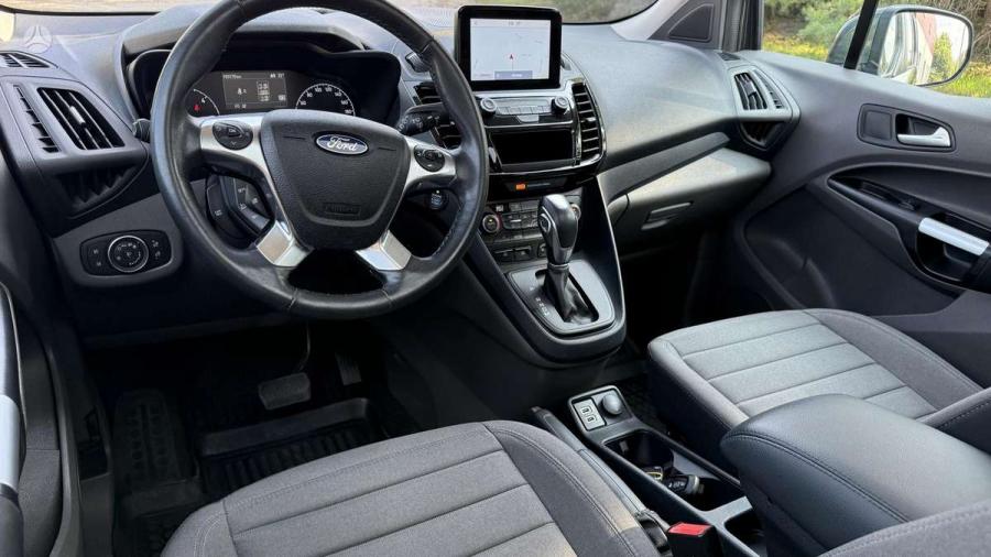Grey Ford tourneo-connect 2021 in Ukmerge, with an engine capacity of 1.50 L and mileage of 192 thousand km for 11950 €, photo 12 on AUTOMOTO.COM.LV